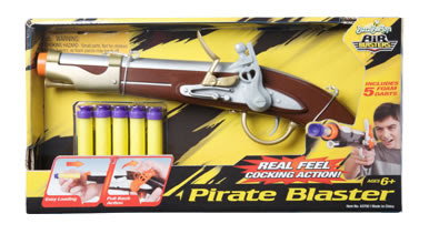 Buzz Bee Intelligence Corporation: New Buzzbee Pirate Blaster!